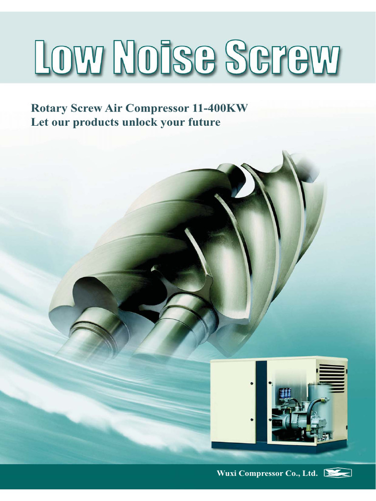 Oil-Injected Screw Compressor Catalogue 11-400kw | PDF | Valve ...