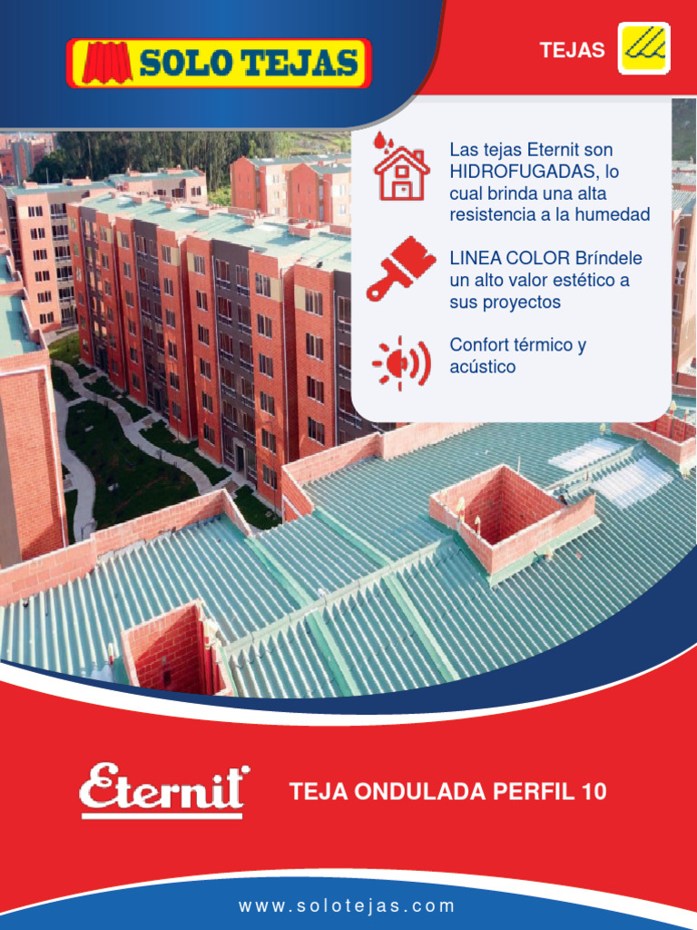 Teja P1000 Eternit Solotejas 1 | PDF