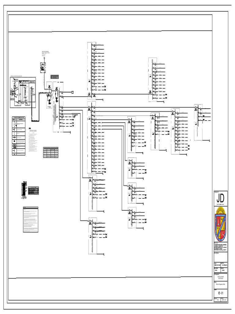 Ie 01 - Diagrama Unifilar-E 01 (A0) | PDF