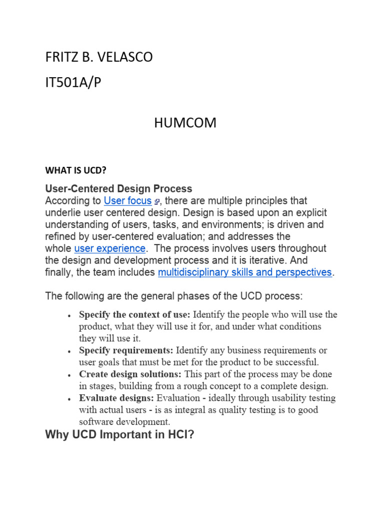 Fritz B | PDF | Human–Computer Interaction | Design