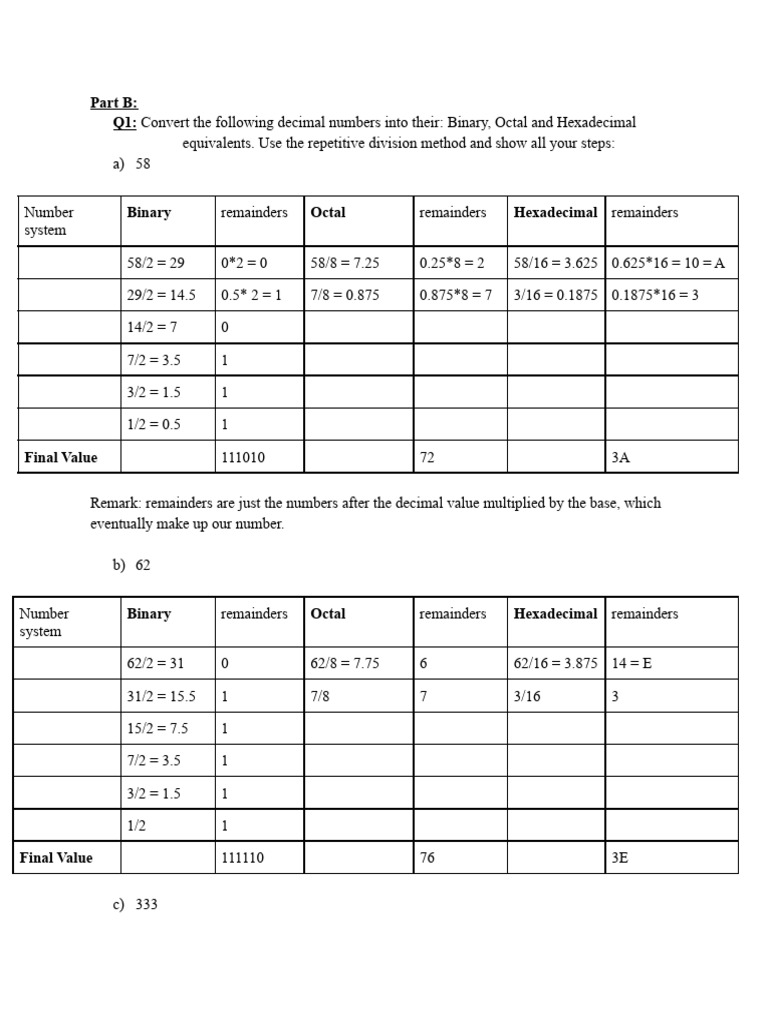 Computer Science 1 - Assignment 1 Answers | PDF