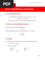 EMATH 003 - Module 3 - Exact and Non-Exact Differential Equations ...
