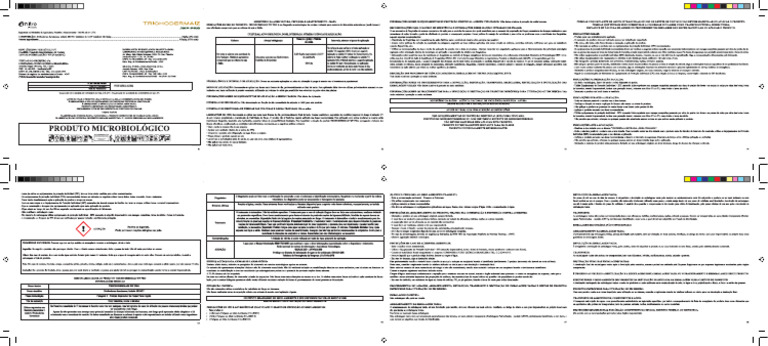 BULA Trichodermaiz WP PRO 2023 REV000 609x118mm | PDF | Fungo ...