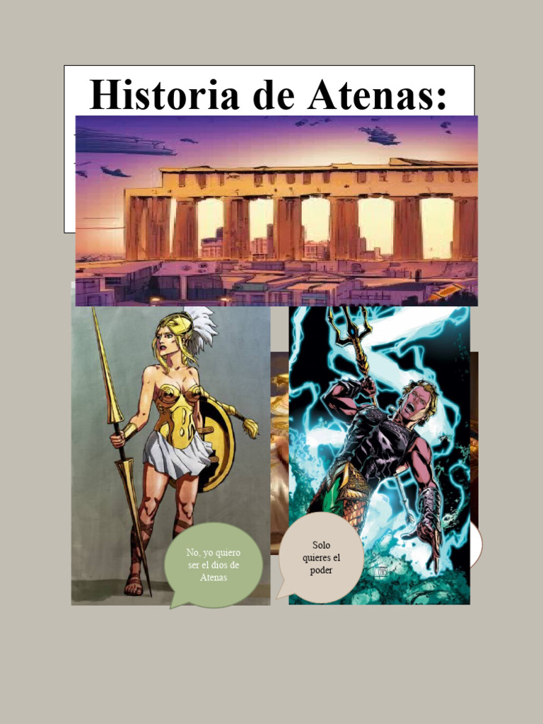 CÓMIC | PDF | Atenea | Zeus