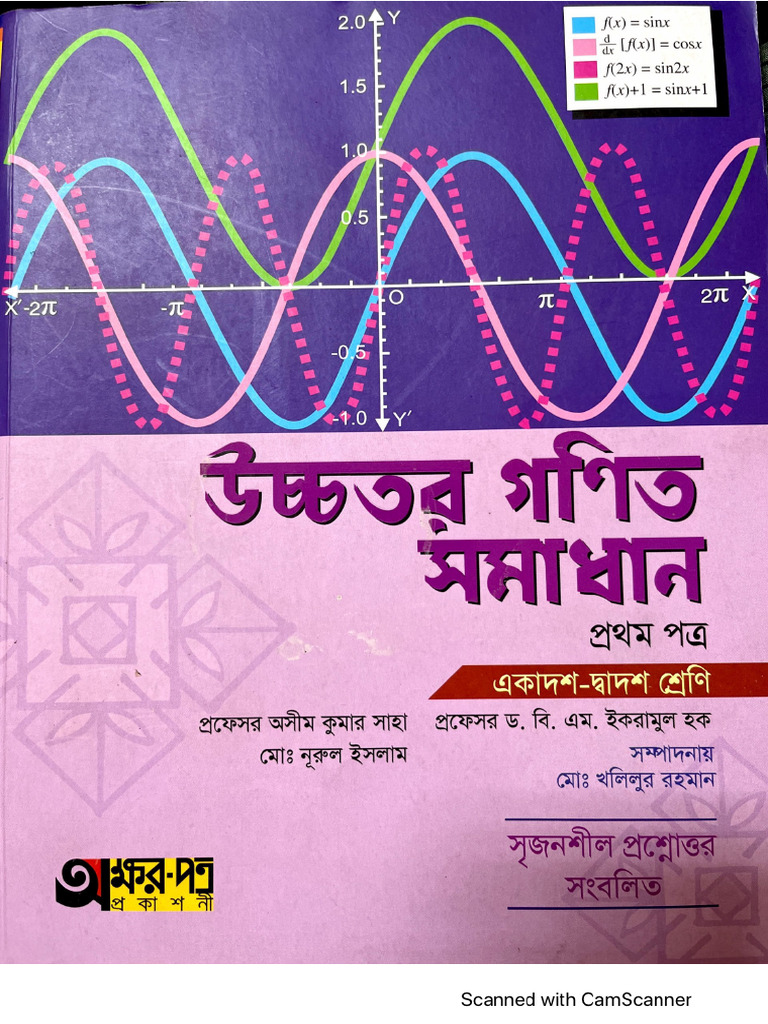 Circle Solution (Ashim Kumar Saha) 22 Ed HSC Higher Math Solution | PDF