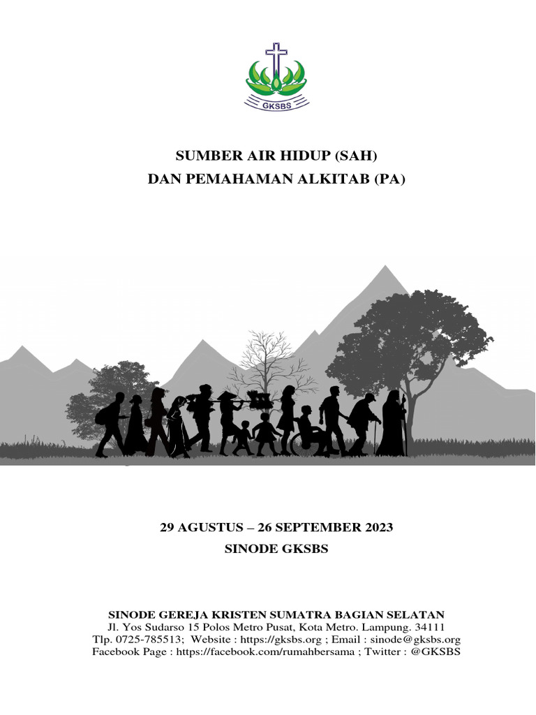 SAH Dan PA Minggu Antara BPK Dan MPHB Tahun 2023 Sinode GKSBS | PDF SAH Dan PA Minggu Antara BPK Dan MPHB Tahun 2023 Sinode GKSBS | PDF
