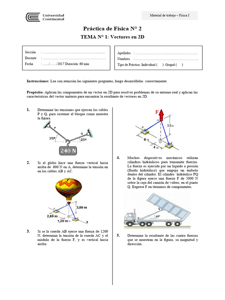 Practica Sem 02 | PDF | Estrés (Mecánica) | Fuerza