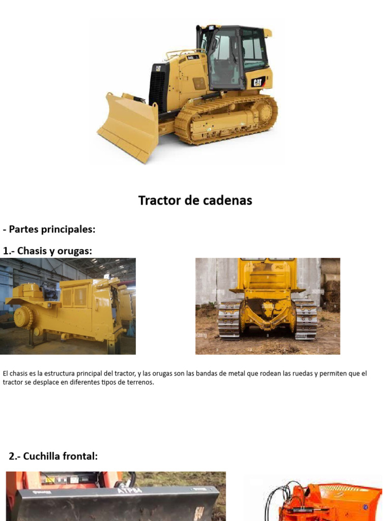 Tractor de Cadenas | PDF | Tractor | Minería