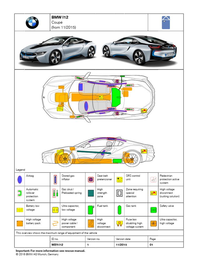 BMW I8 EV 2015-2018 ERG | PDF