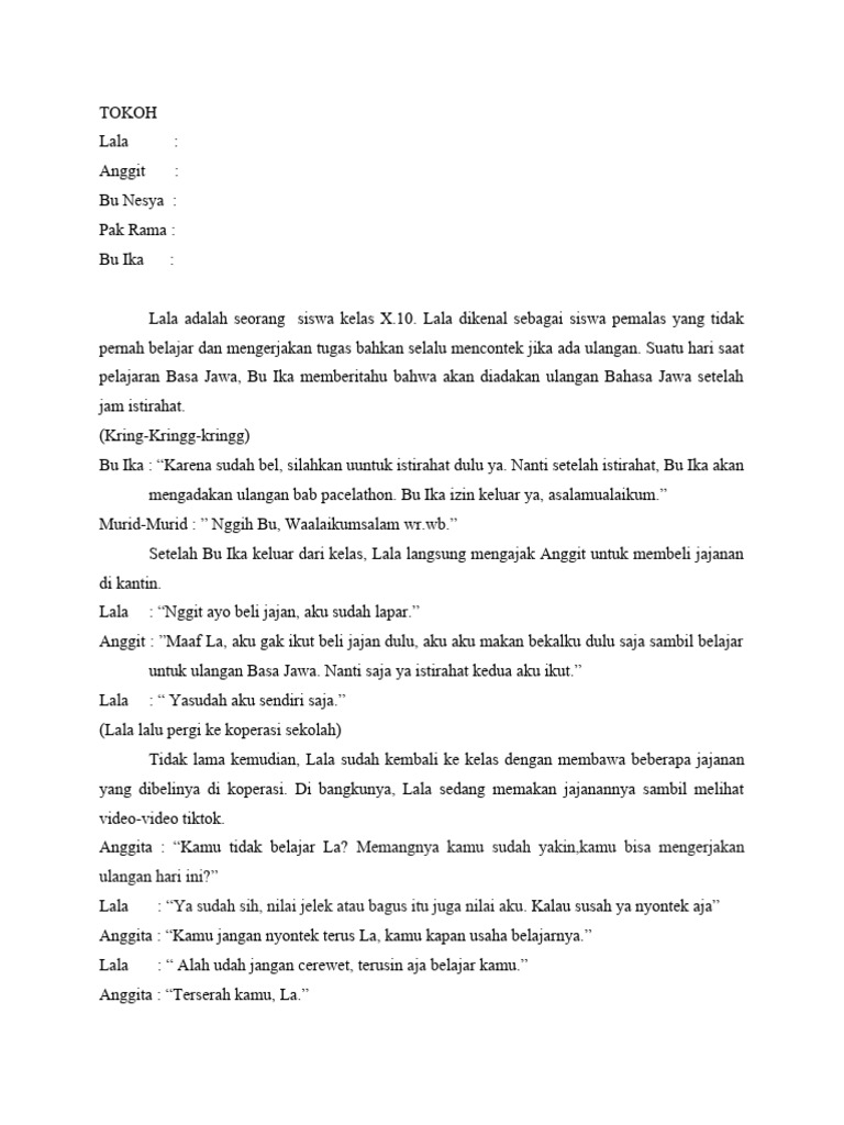 Naskah Bjawa Nih | PDF