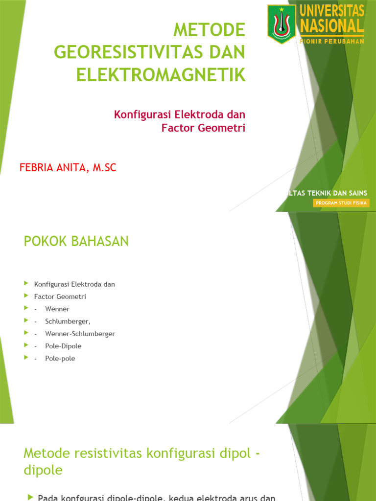 Materi Geolistrik | PDF
