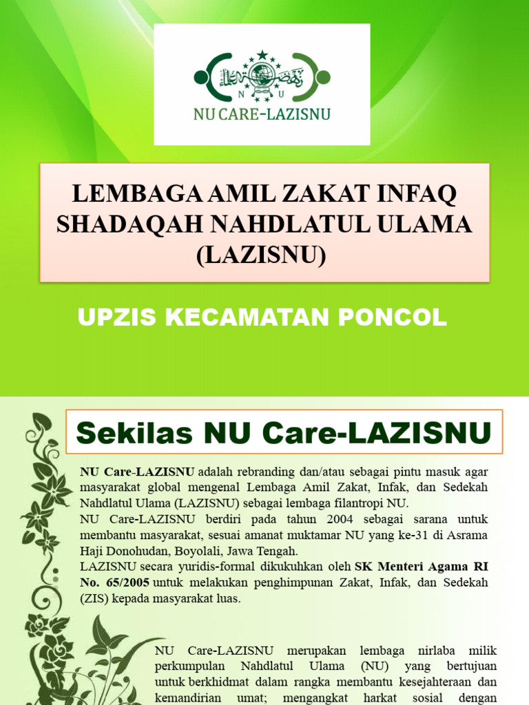 LAZISNU | PDF