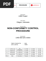 Process Flow Chart For Non-Conforming Materials | PDF