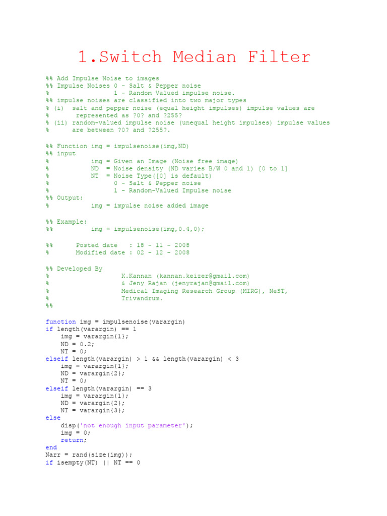Filter Code | PDF | Computer Programming | Computing Filter Code | PDF | Computer Programming | Computing