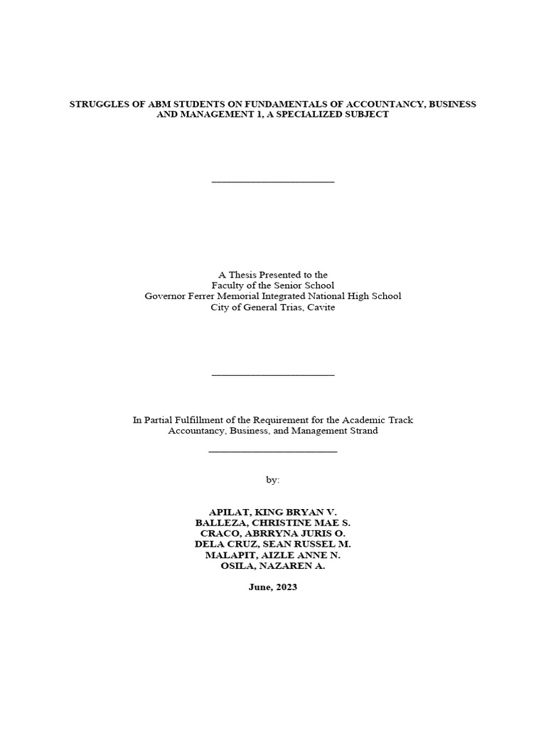 PR1 Manuscript | PDF | Learning | Teachers