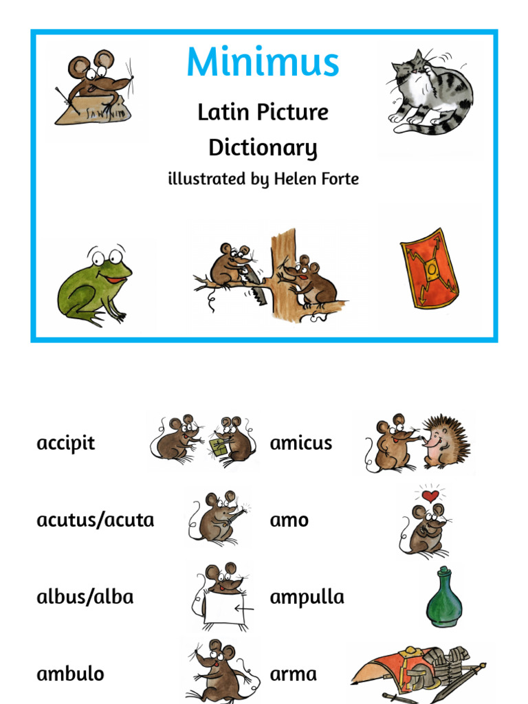 Minimus Picture Dictionary | PDF