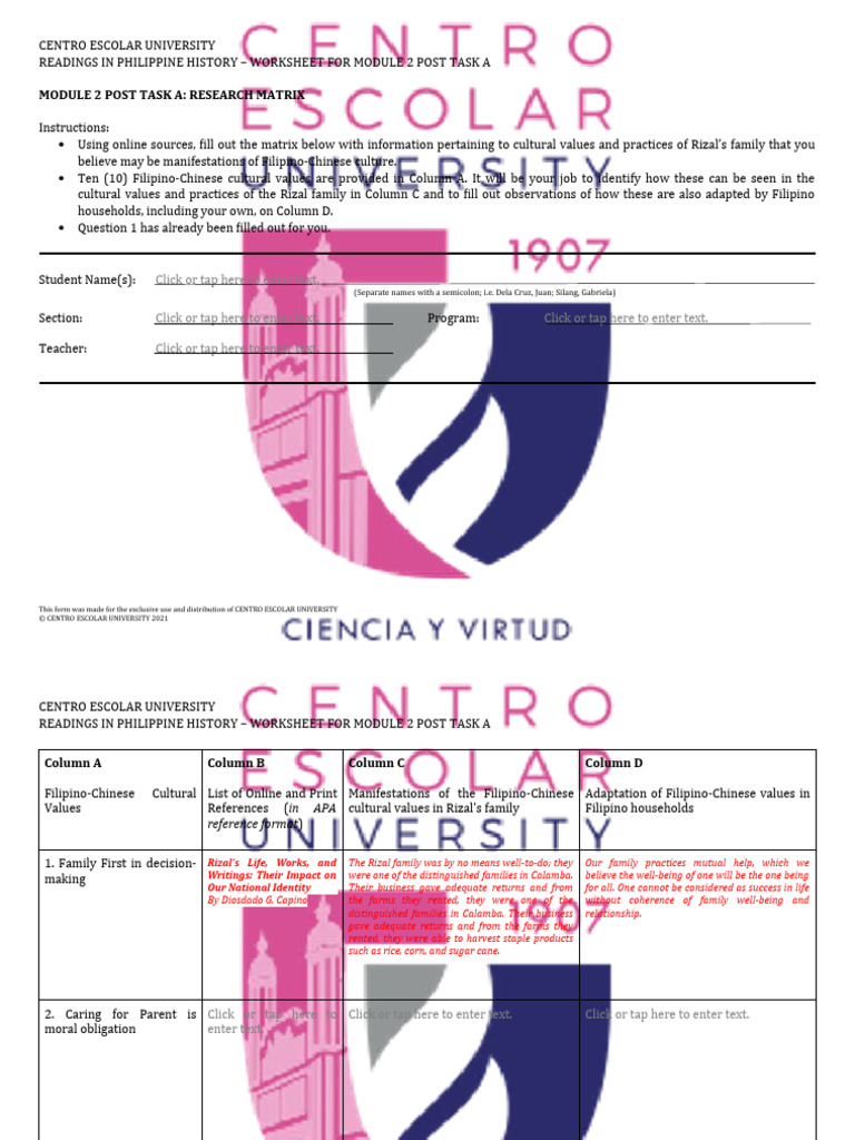 LWR - M2post Task A - Template | PDF