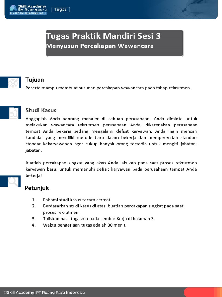 TPM 3 | PDF | Karier & Perkembangan