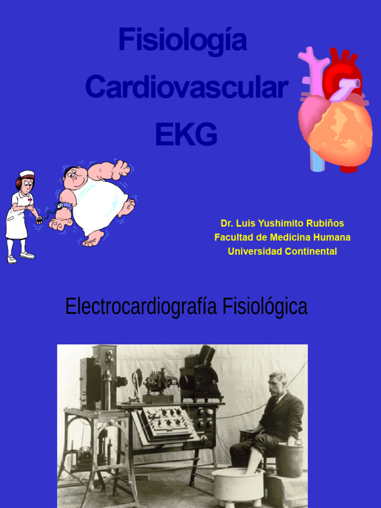 Fisio 11 EKG | PDF | Fisiología | Electrofisiología cardíaca