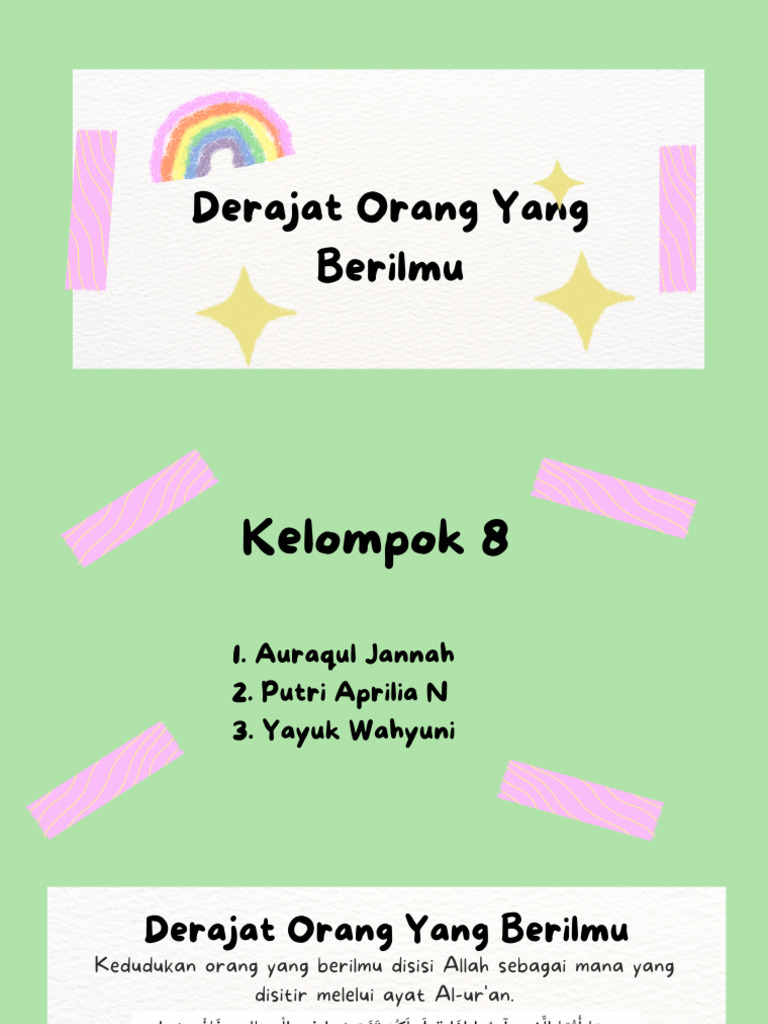 Hadits Tarbawi (Kel.8) | PDF