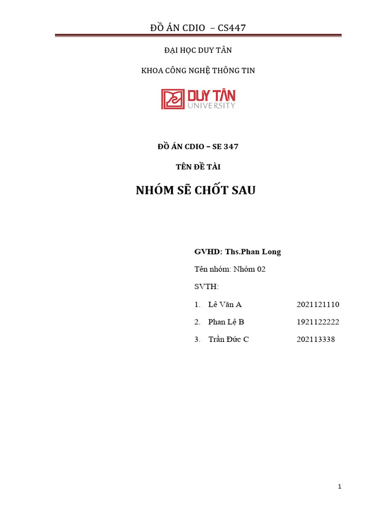 Cdio Mau 347 | PDF