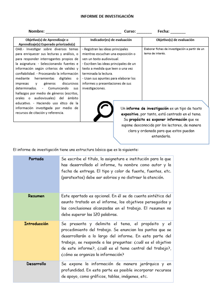 PASO 4. Informe de Investigacion | PDF | Información | Evaluación