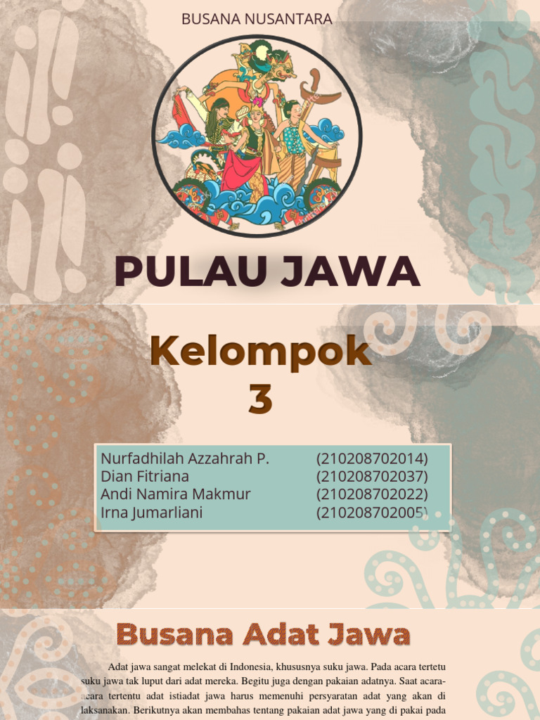 Kelompok 3 Pulau Jawa | PDF
