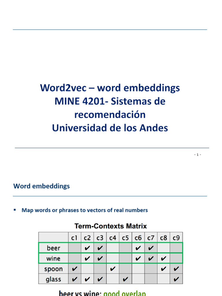 Word 2 Vec | PDF | Cognition | Emerging Technologies