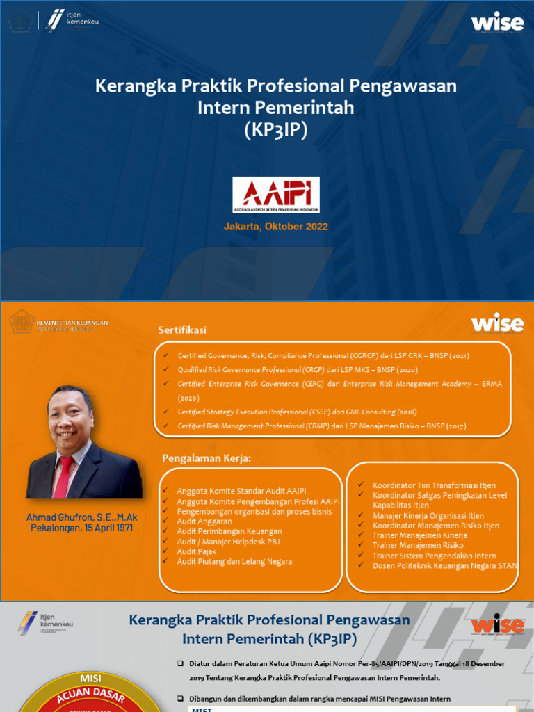 Standar Audit Intern AAIPI 2024 | PDF | Bisnis
