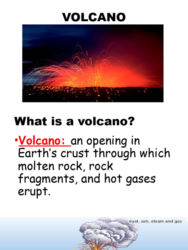 Volcano | PDF | Volcano | Types Of Volcanic Eruptions