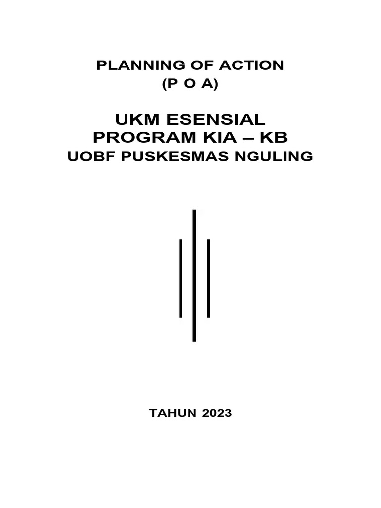 POA Kesehatan Ibu dan Anak 2023 | PDF