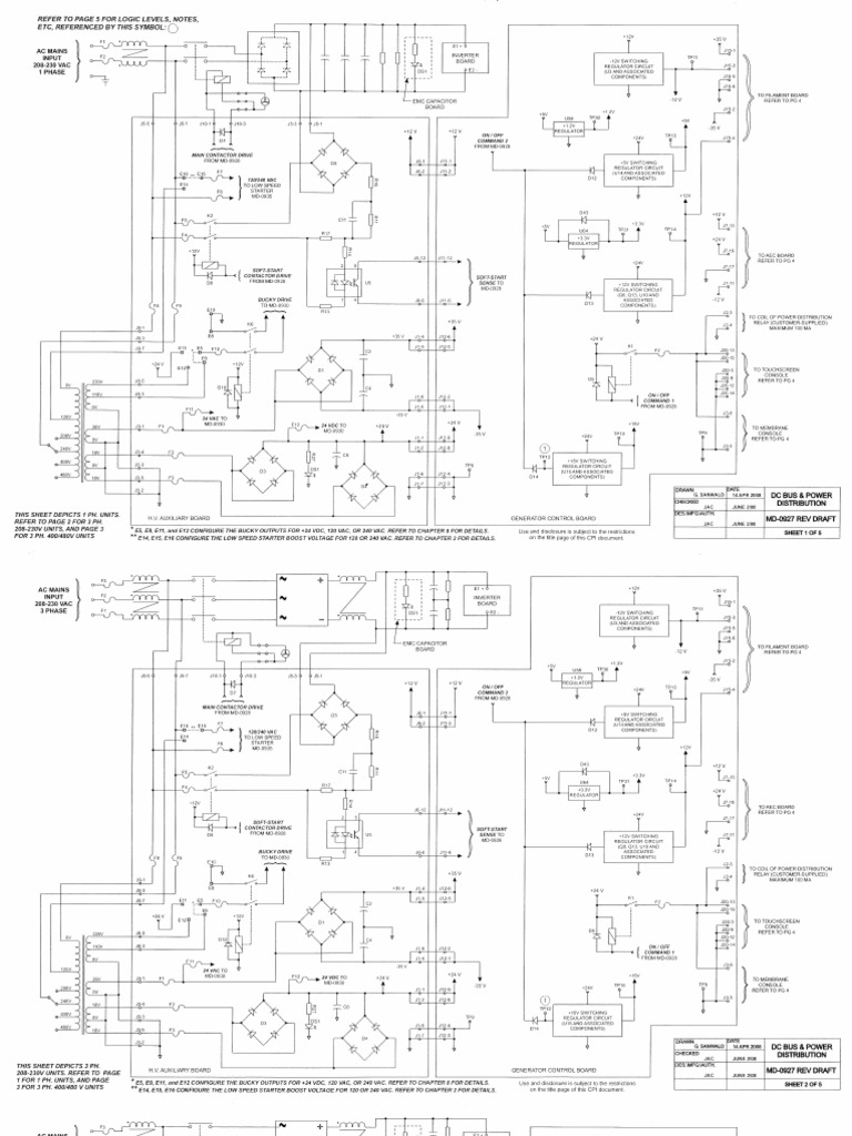 CMP 200 DR - Drawings | PDF