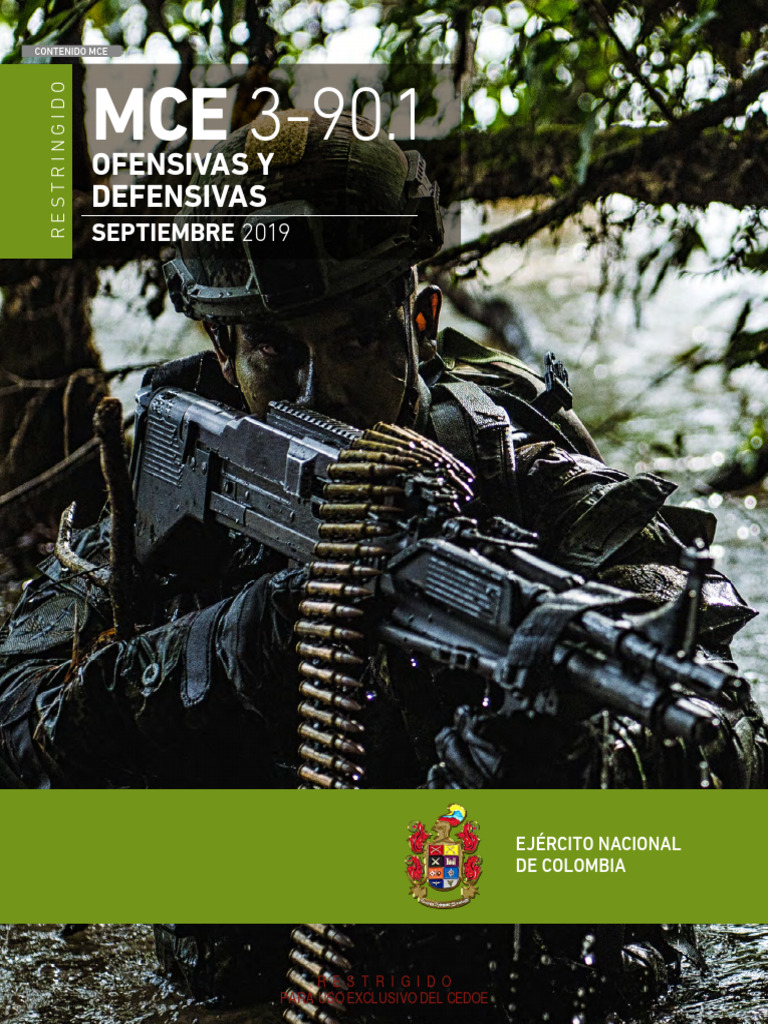Mce 3-90.1 Ofensivas y Defensivas | PDF | Militar | Seguridad internacional