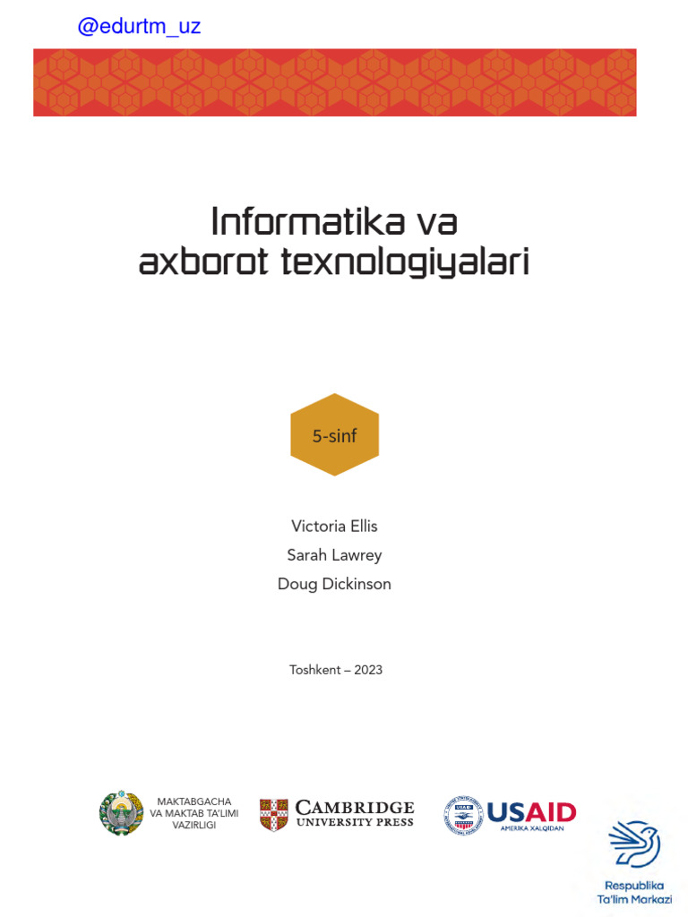5-Sinf Informatika at Fani | PDF
