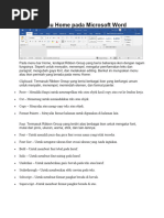 Nama Nama Icon Dan Fungsinya | PDF