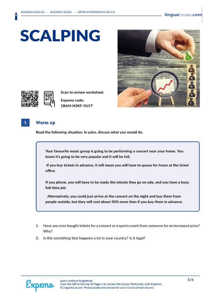 Scalping British English Teacher | PDF