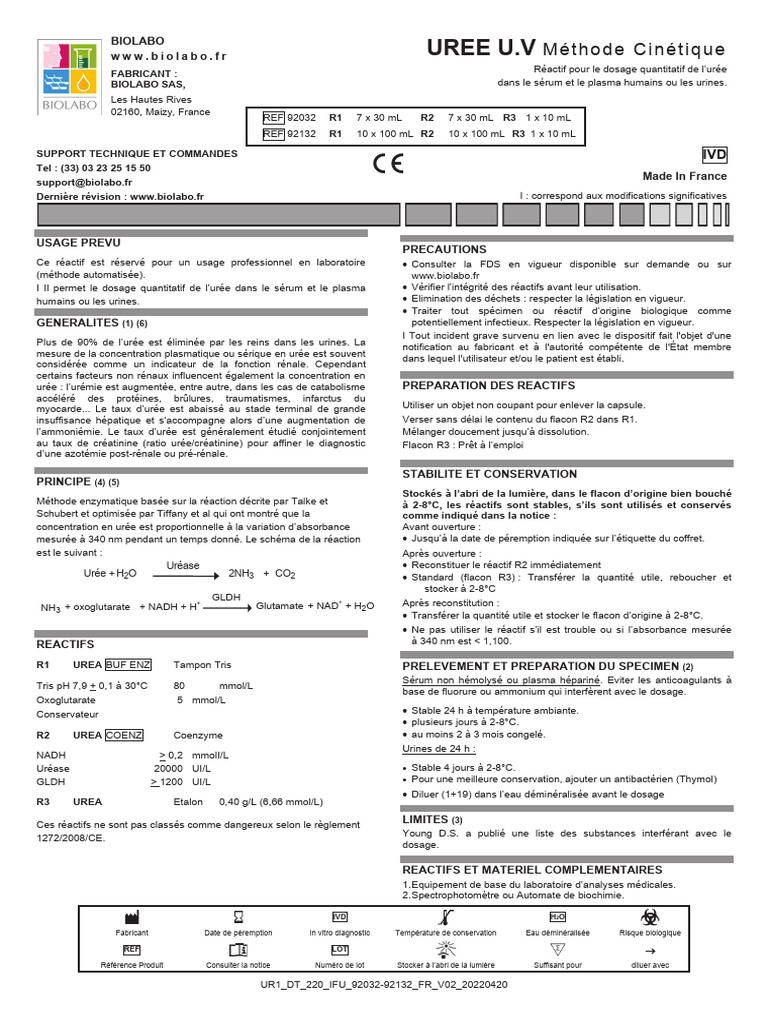 Uree Uv | PDF | Urée | Spécialités médicales