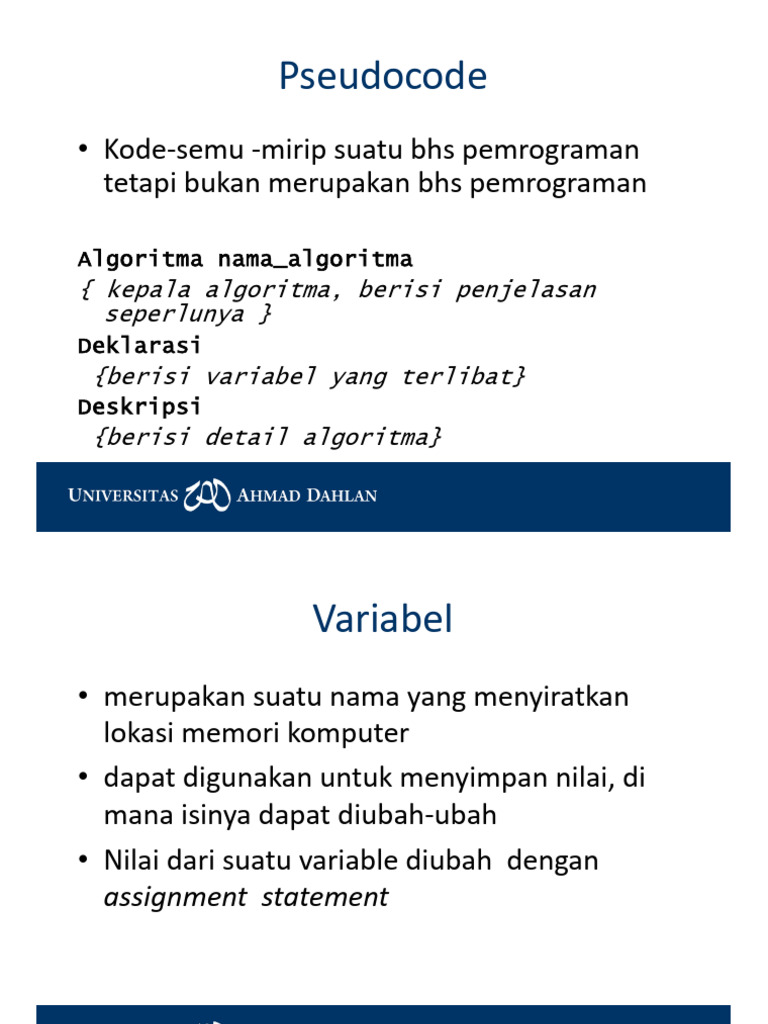 Pengenalan Code Blok | PDF | Komputer
