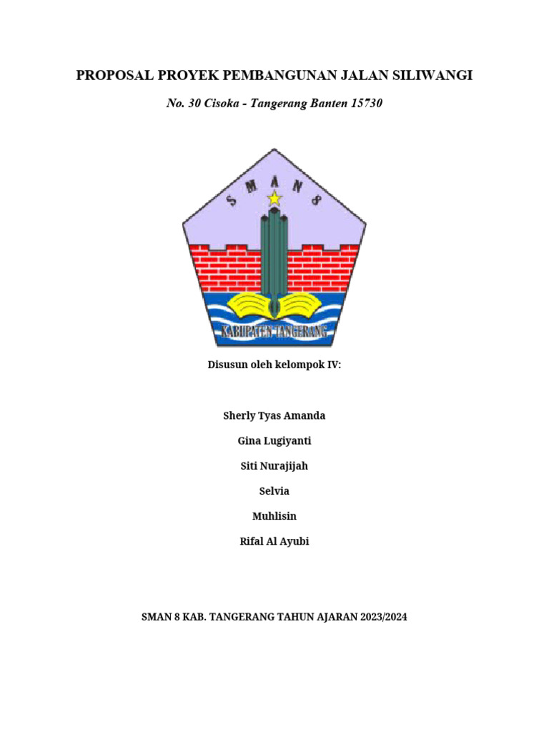 Proposal Proyek Pembangunan Jalan | PDF