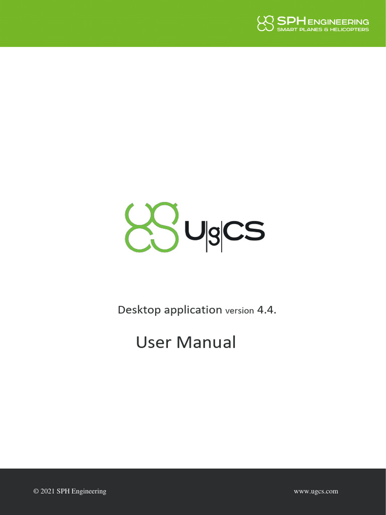 UgCS User Manual v4.4 Overview | PDF | Image Resolution | Installation ...