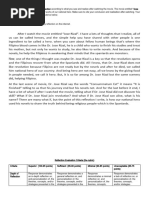 Reflection Paper Rubric: Criteria Exemplar (4) Satisfactory (3 ...