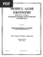 Modul Ajar Ekonomi 11 Bab 1 - Badan Usaha Dalam Perekonomian | PDF