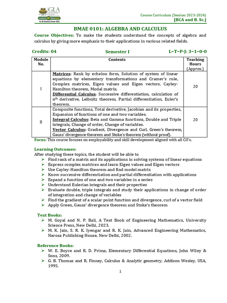 Bmae 0101 | PDF