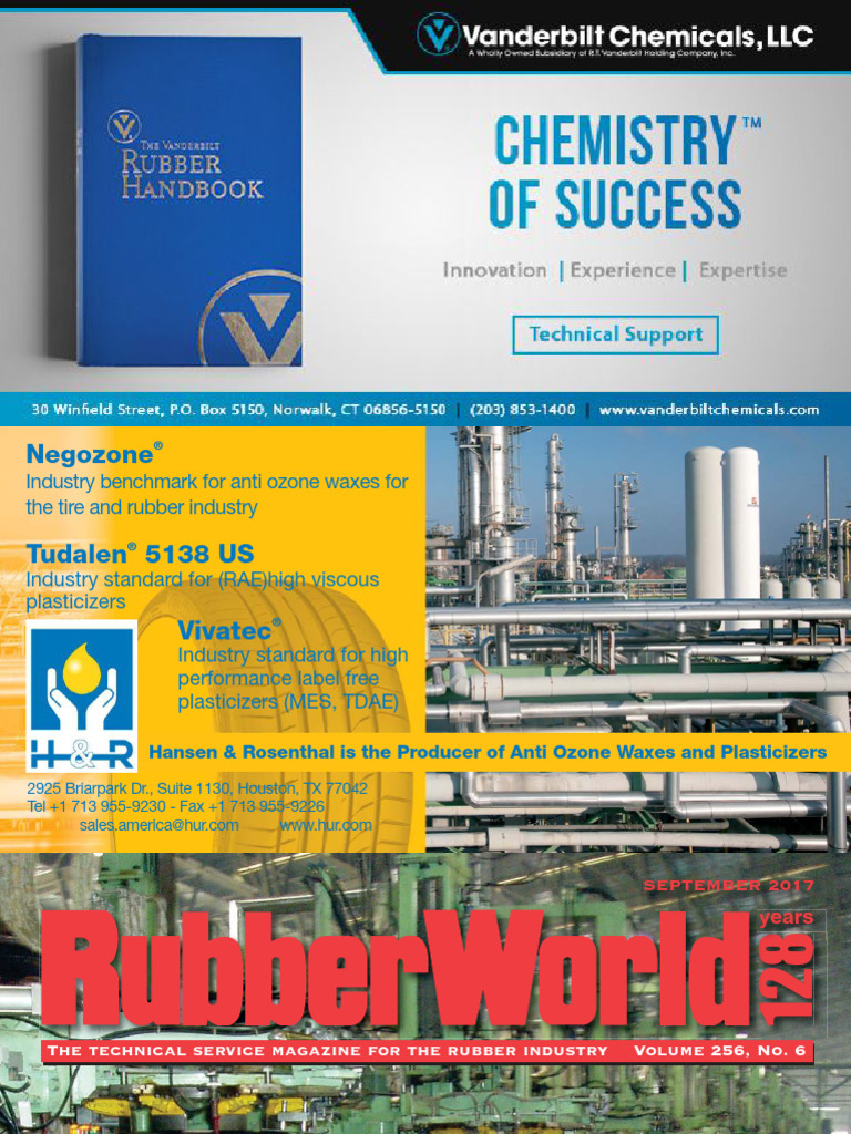 Rubber World Magazine 2017-09 Sep | PDF | Natural Rubber | Building ...