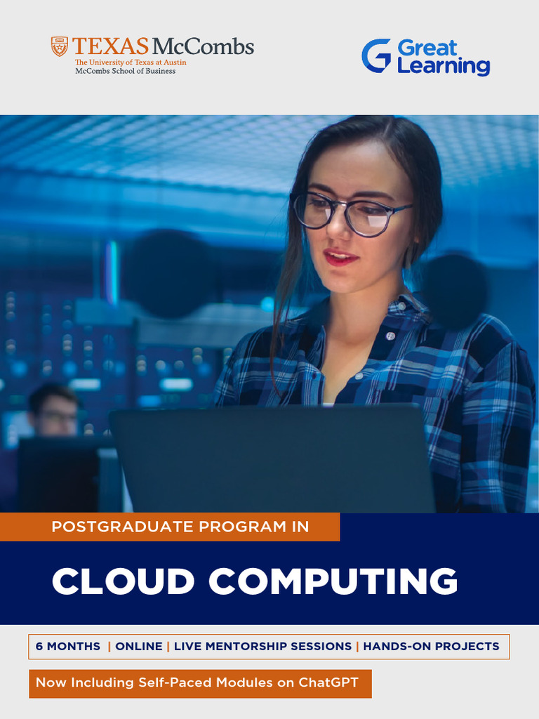 PGP Cloud Computing Brochure Utexas | PDF