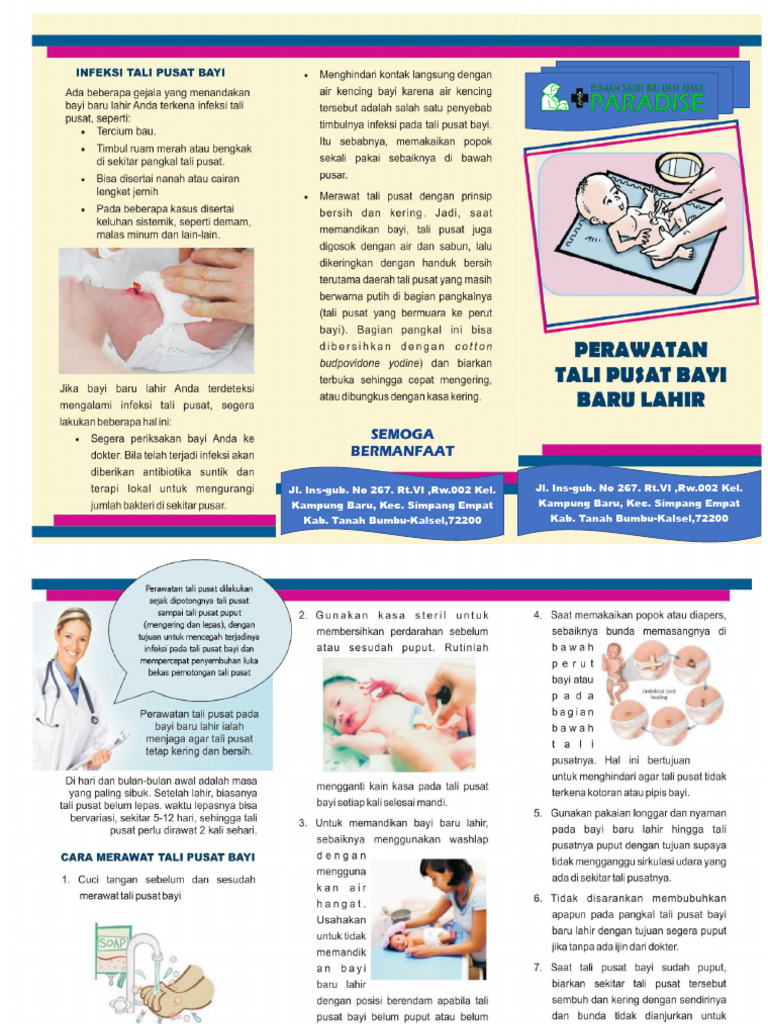 Perawatan Tali Pusat Bayi | PDF