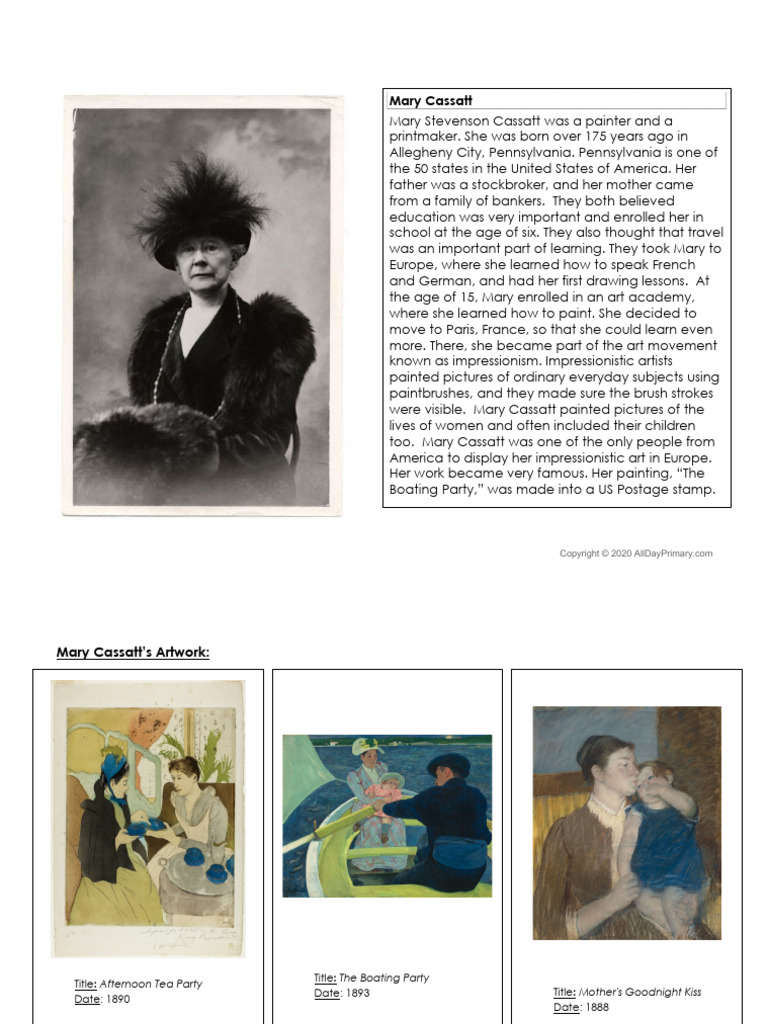 Mary Cassatt | PDF