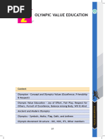 Olympic Value Education Notes Class11 | PDF | Olympic Games | Sports ...