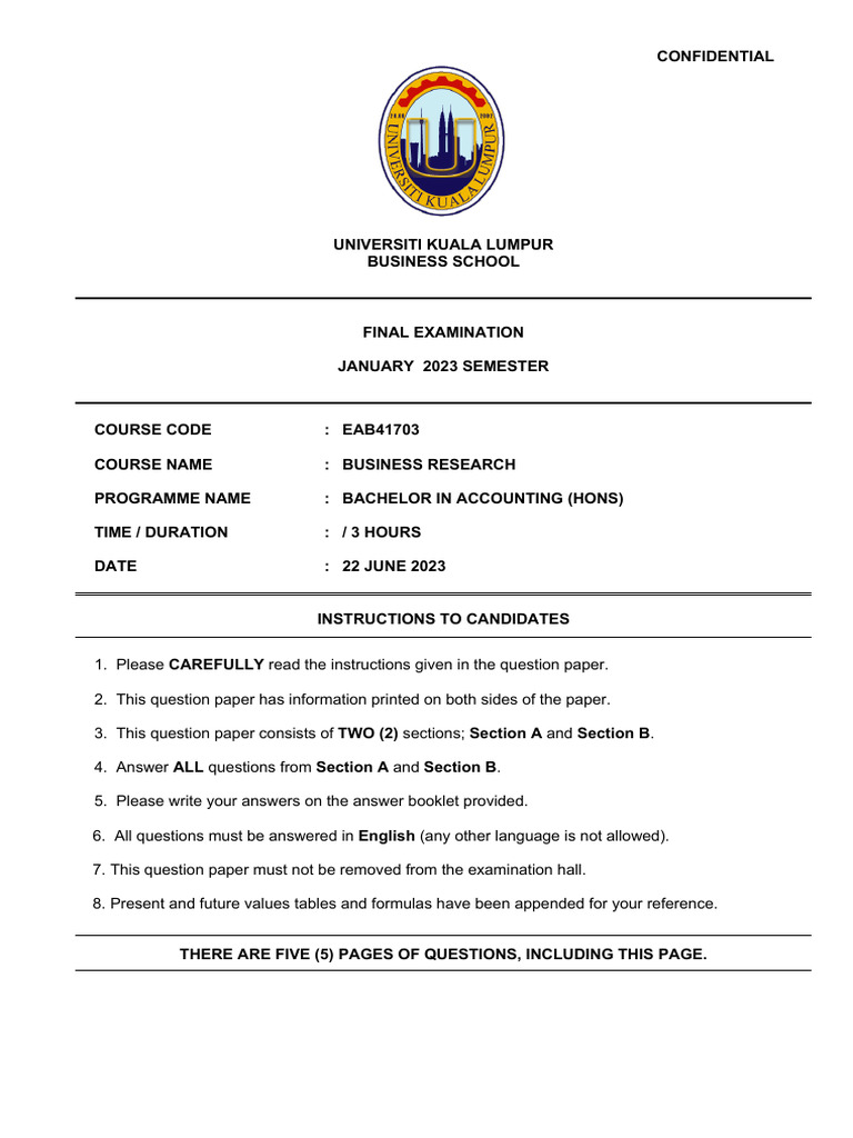 Business Research Method (Final Assessment) | PDF | Sampling (Statistics) | Data