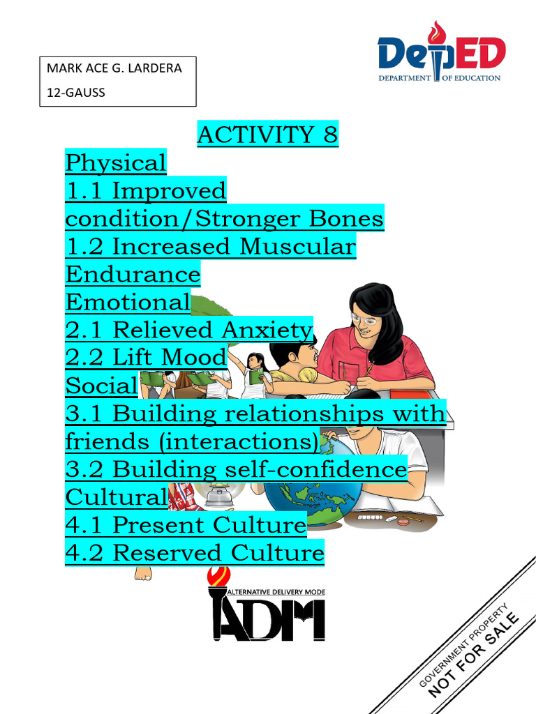 Shs-12 q1 Mod4 Physiological-Indicators V.2.a Lardera Stem-Gauss | PDF ...